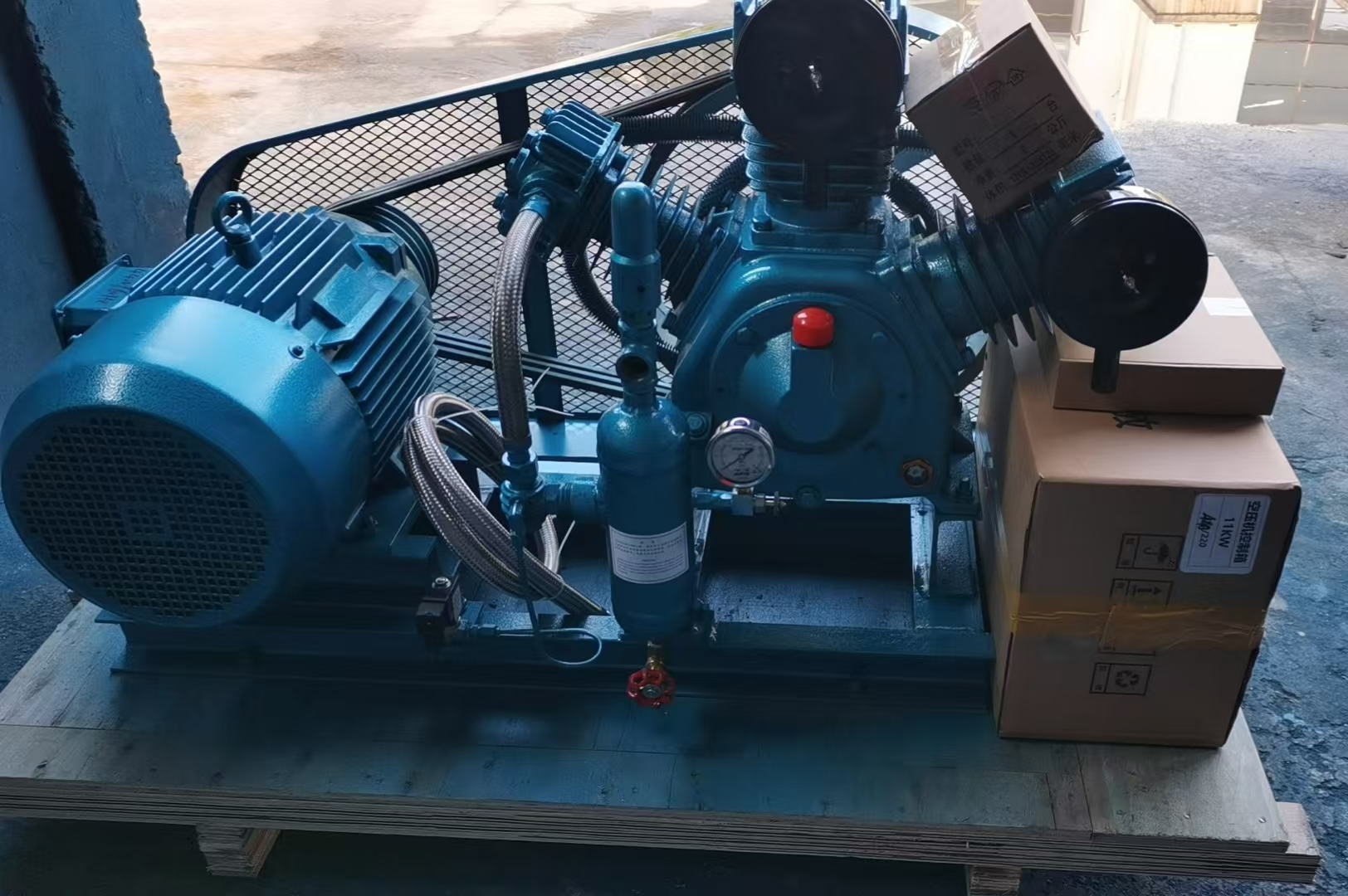 gemi kullanımı için deniz hava kompresörü orta basınç